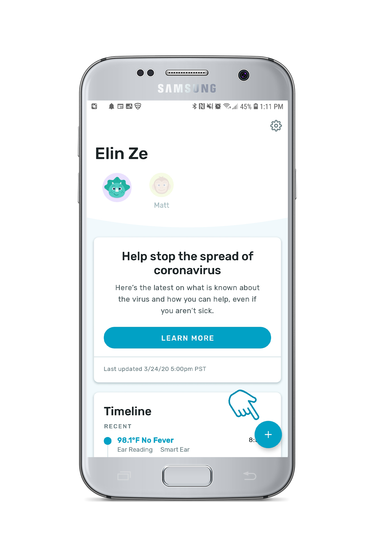 How to use the Kinsa app with a non-Kinsa thermometer – Kinsa Help Center